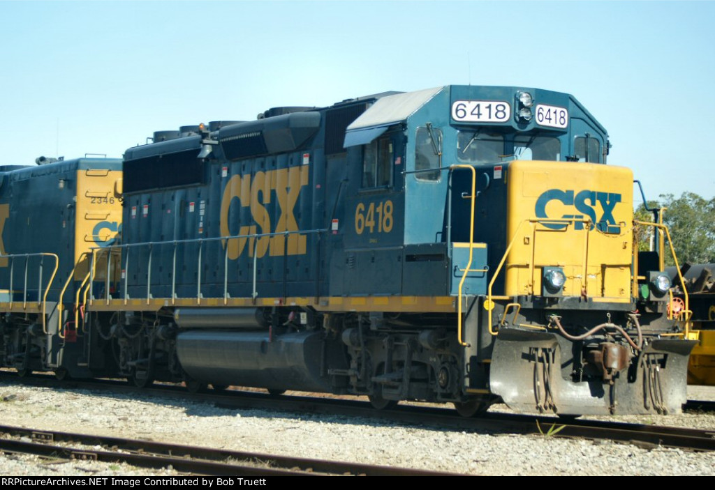 CSX 6418 was originally C&O 4280.